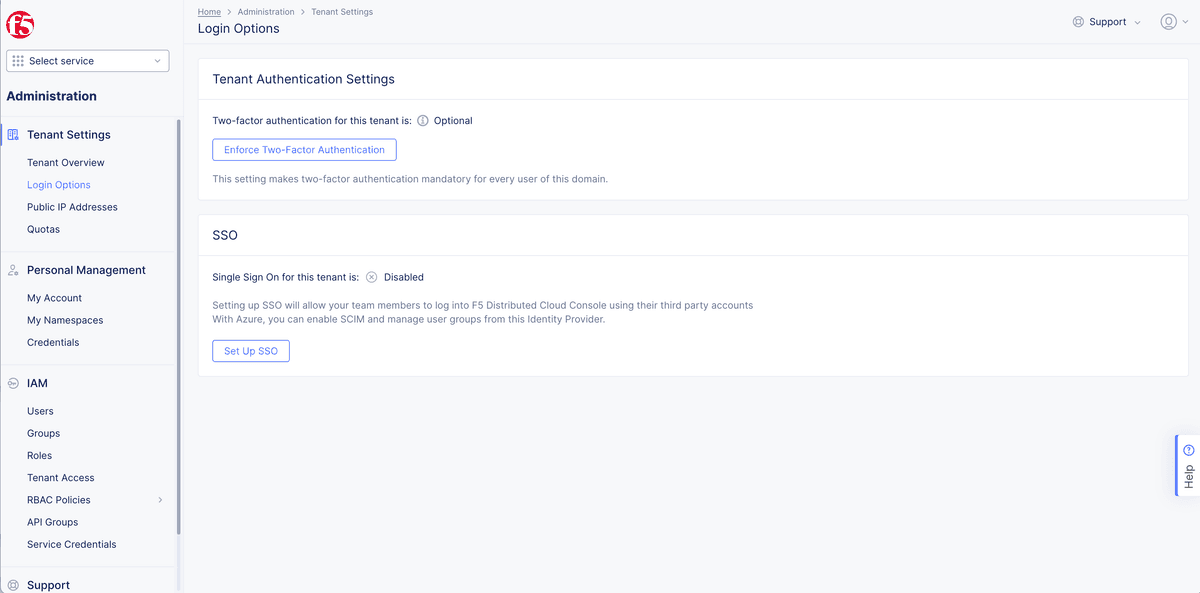 Enable SSO - Custom | F5 Distributed Cloud Technical Knowledge