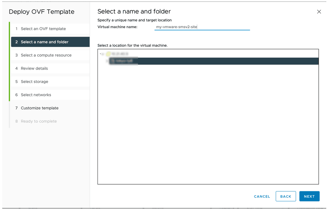 Deploy Secure Mesh Site v2 on VMware (ClickOps) | F5 Distributed Cloud Technical Knowledge
