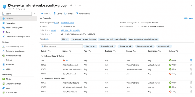 Deploy Site in Azure (ClickOps) | F5 Distributed Cloud Technical Knowledge