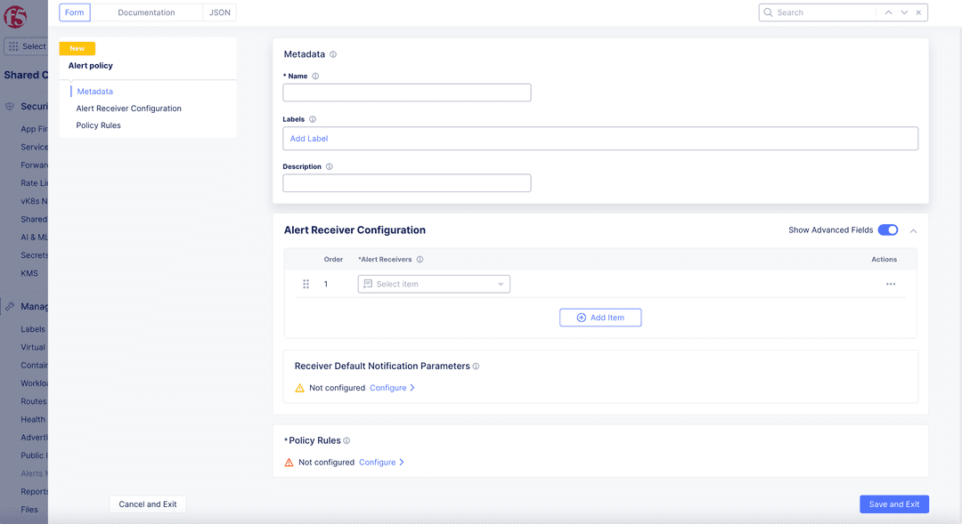 Configure Alert Notifications for Webhook | F5 Distributed Cloud ...