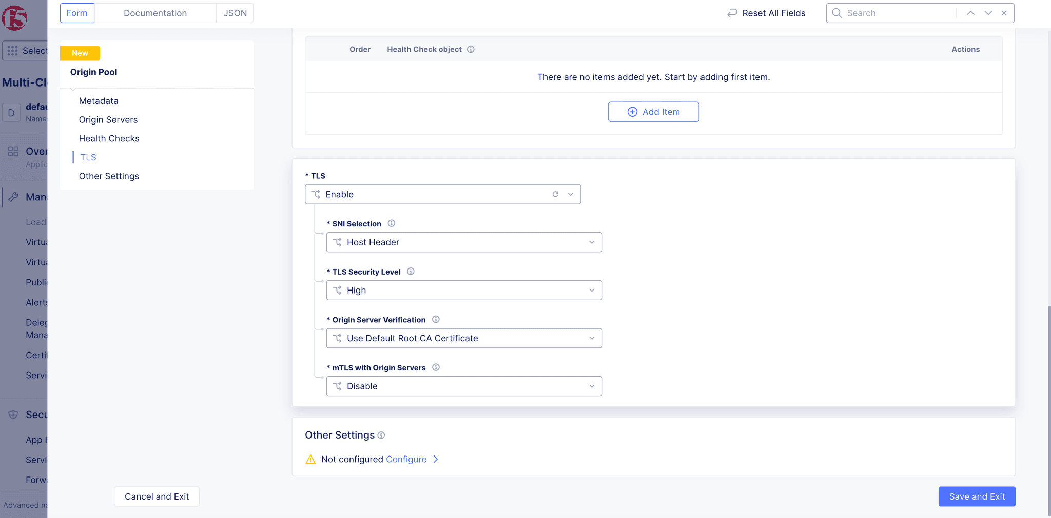 Origin Pools | F5 Distributed Cloud Technical Knowledge