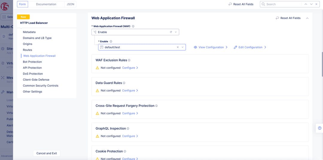 HTTP Load Balancer | F5 Distributed Cloud Technical Knowledge