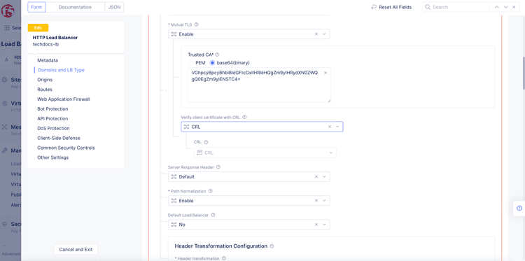 Configure Certificate Revocation List | F5 Distributed Cloud Technical Knowledge