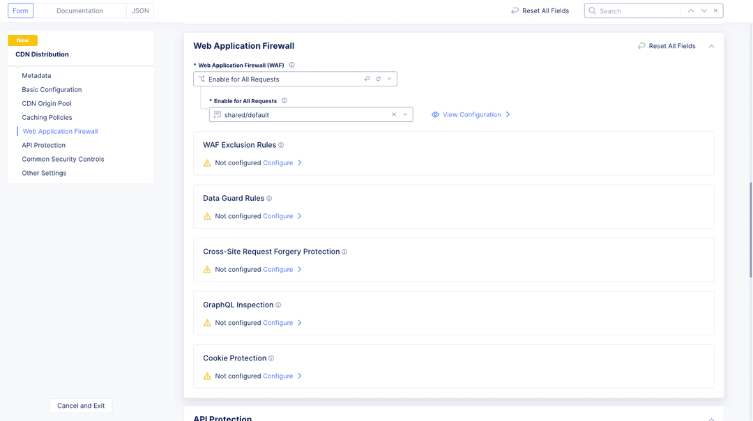 Configure CDN Distribution | F5 Distributed Cloud Technical Knowledge