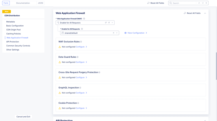 Configure CDN Distribution | F5 Distributed Cloud Technical Knowledge