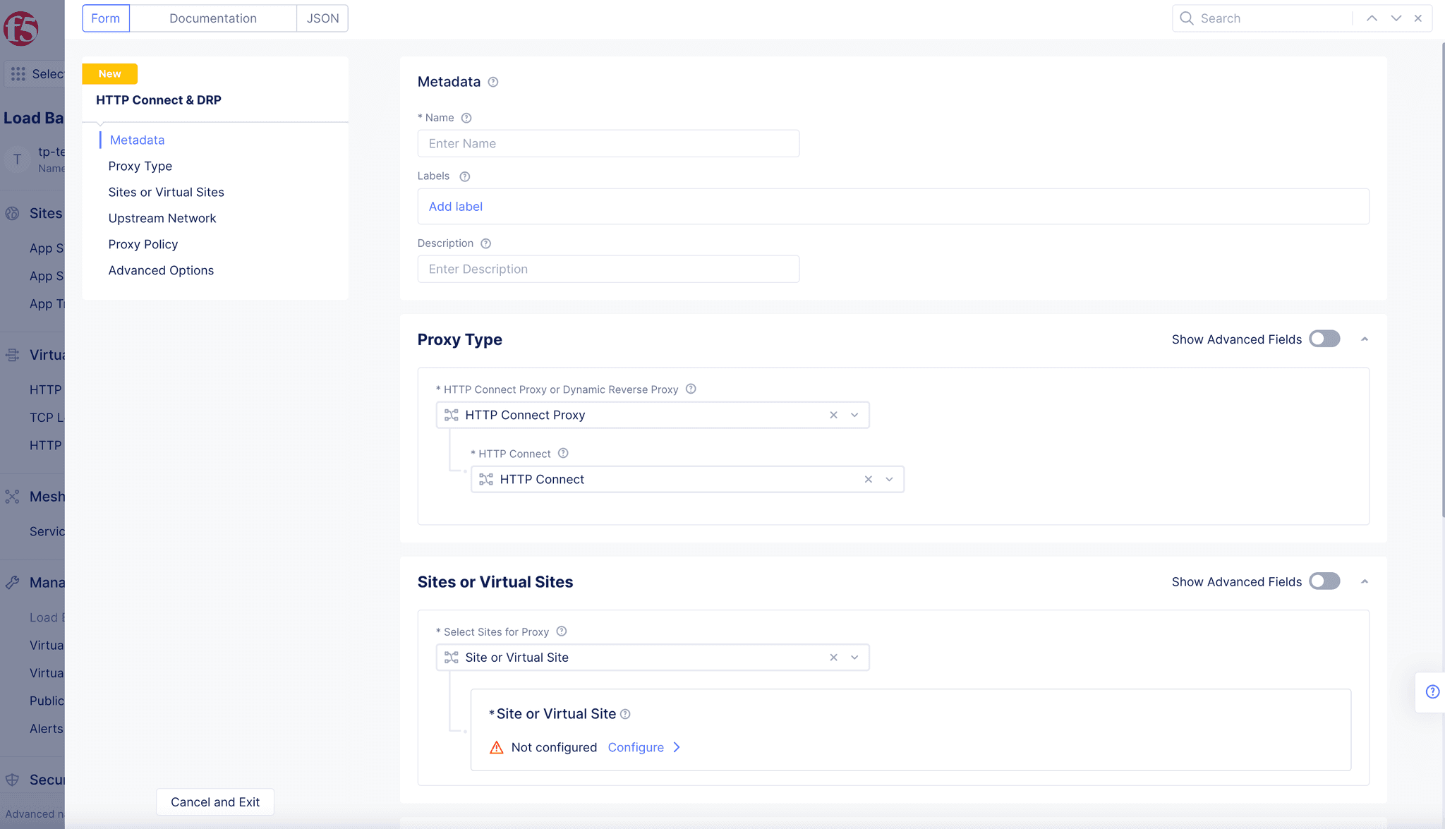 HTTP Connect | F5 Distributed Cloud Technical Knowledge
