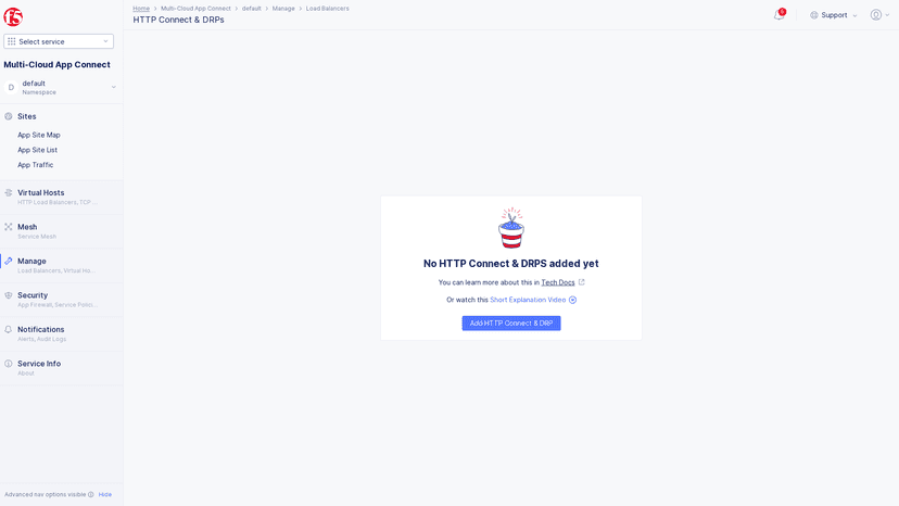 HTTP Connect | F5 Distributed Cloud Technical Knowledge