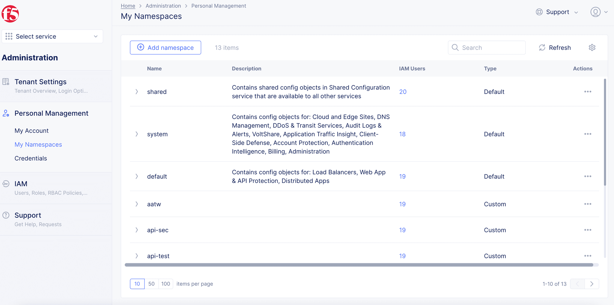 Service Policy | F5 Distributed Cloud Technical Knowledge