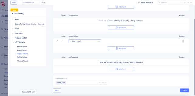 Service Policy | F5 Distributed Cloud Technical Knowledge
