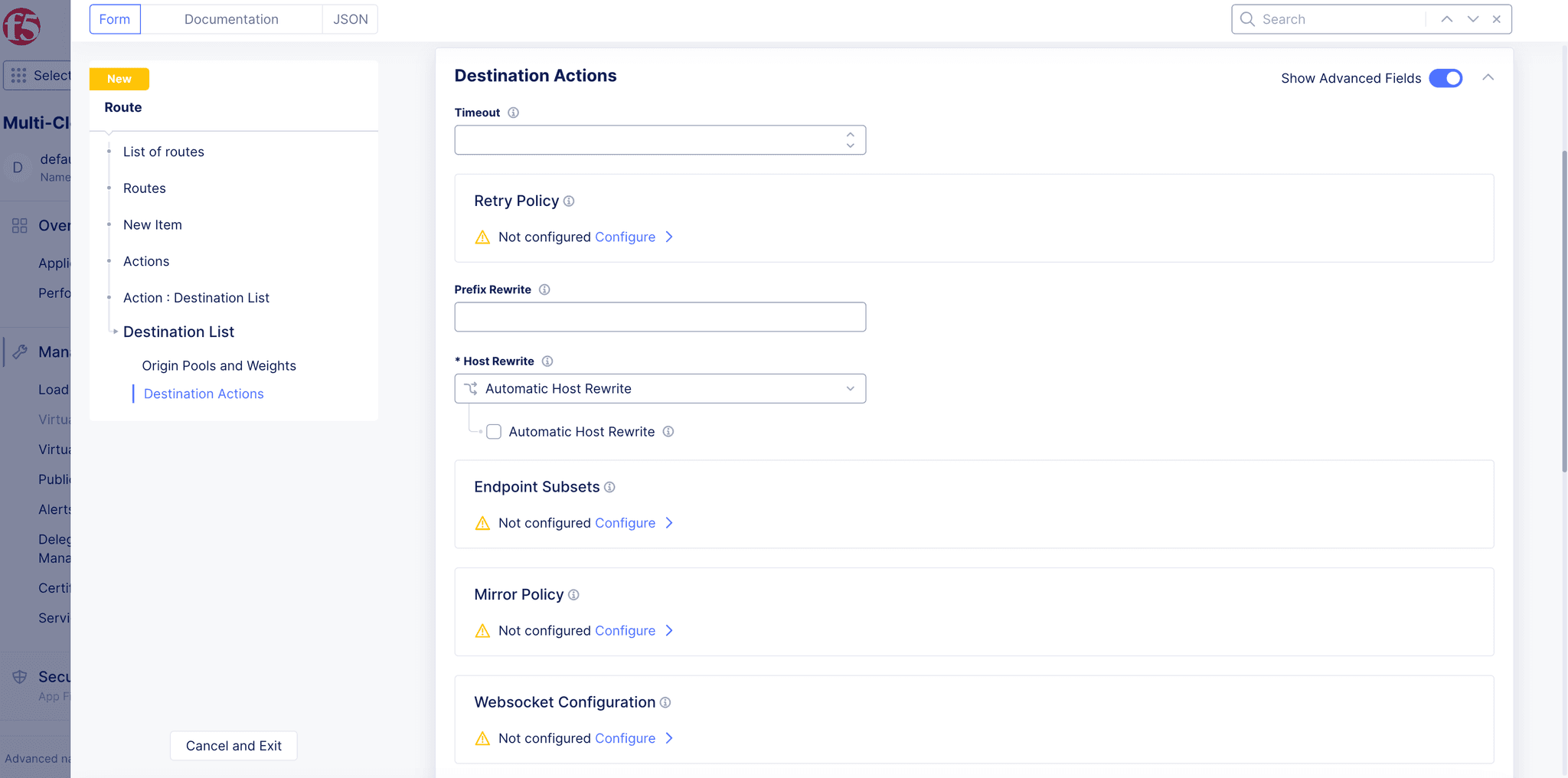 Configure WebSocket Support | F5 Distributed Cloud Technical Knowledge