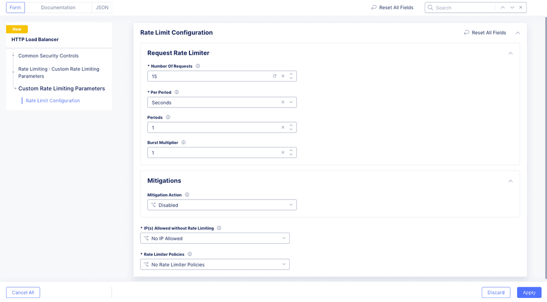 Configure Rate Limiting per User | F5 Distributed Cloud Technical Knowledge