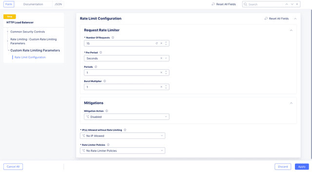 Configure Rate Limiting per User | F5 Distributed Cloud Technical Knowledge