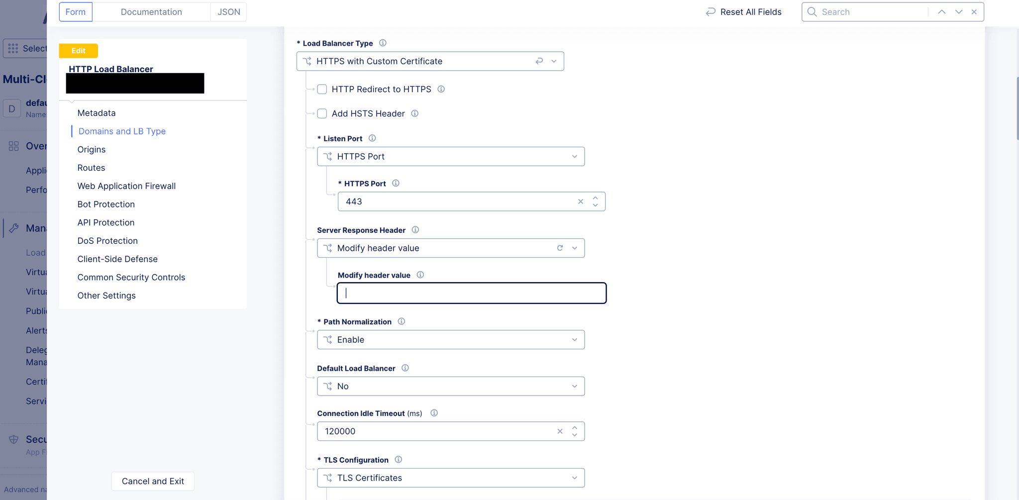 Manipulate Server Header in HTTPS Response | F5 Distributed Cloud ...