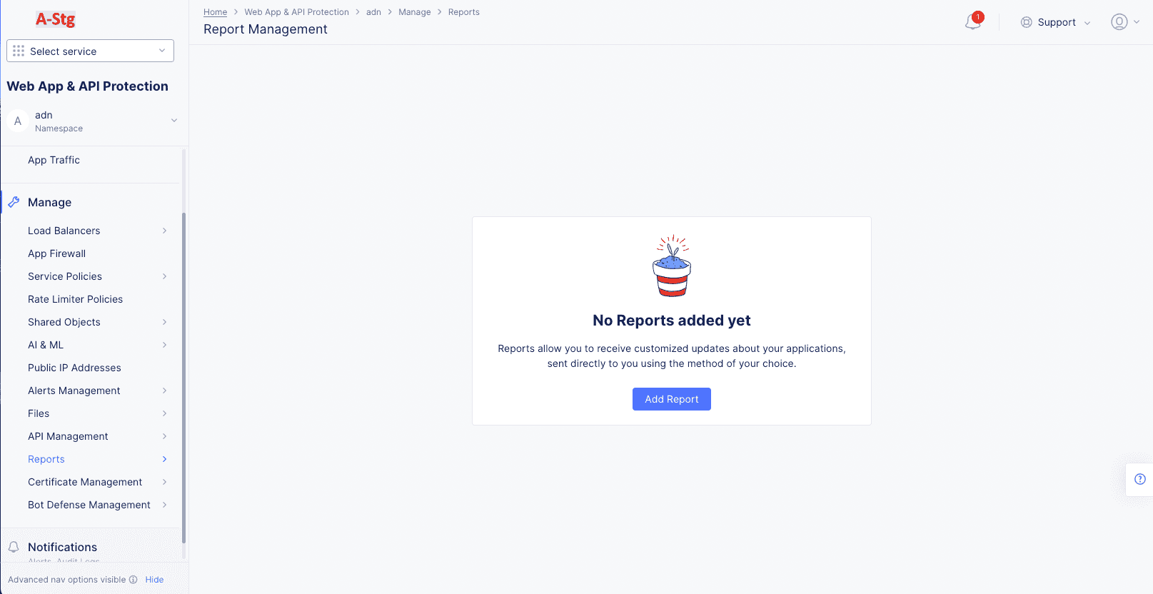 Reports | F5 Distributed Cloud Technical Knowledge