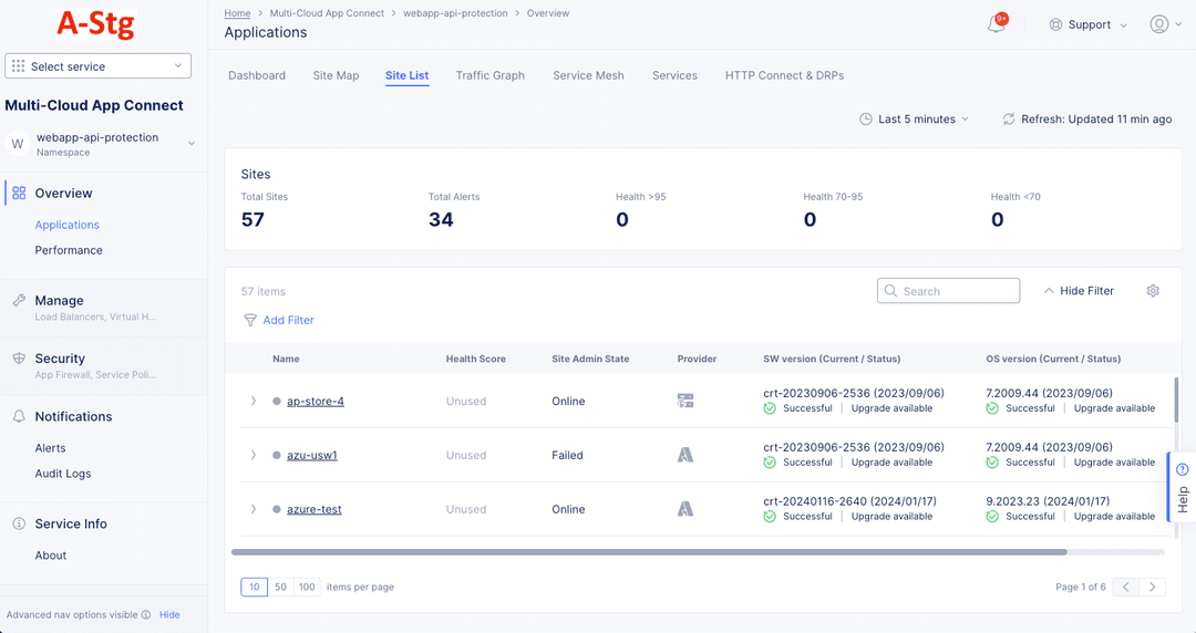 Monitor HTTP Load Balancer | F5 Distributed Cloud Technical Knowledge