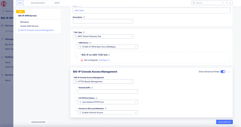 Deploy and Manage BIG-IP Access Policy Manager | F5 Distributed Cloud ...