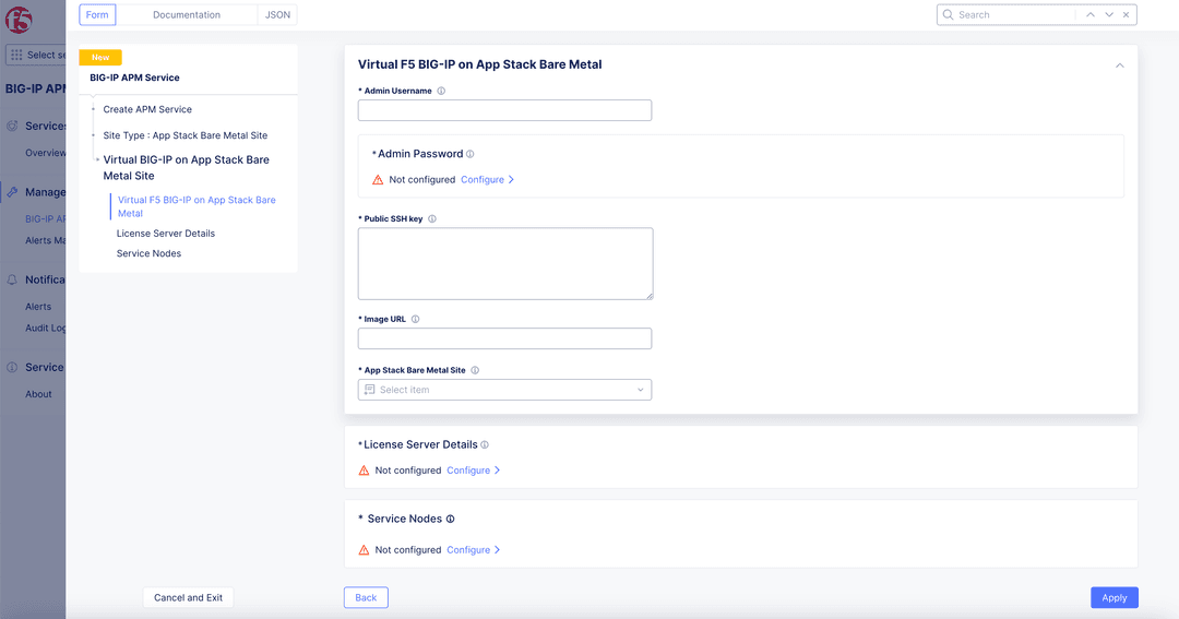 Deploy and Manage BIG-IP Access Policy Manager | F5 Distributed Cloud ...