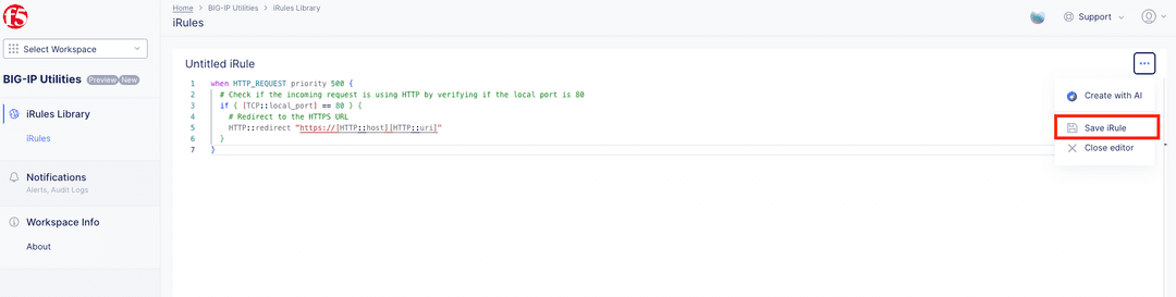 Advanced iRules | F5 Distributed Cloud Technical Knowledge